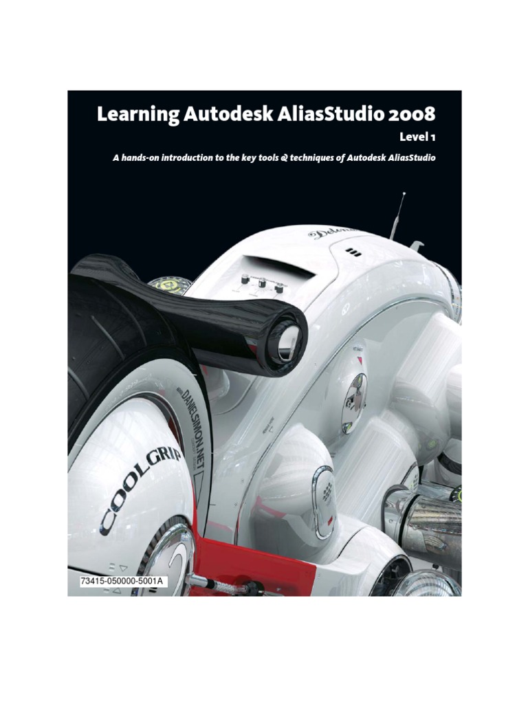 Learning Alias Studio 01 | PDF | Menu (Computing) | 3 D Computer Graphics