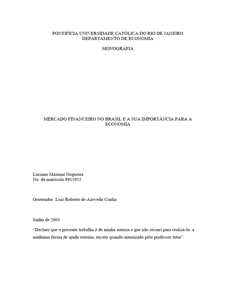Luciano Maximo Nogueira | PDF | Crédito | Finanças e Administração de ...