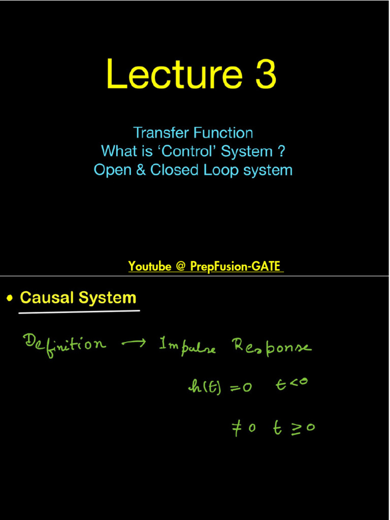 Lec 3 Basics Of Control System Pdf Pdf