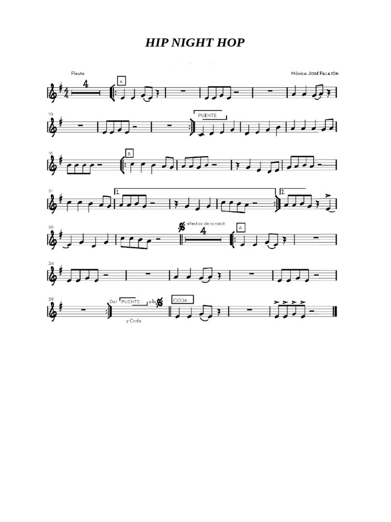 Hip Night Hop | PDF