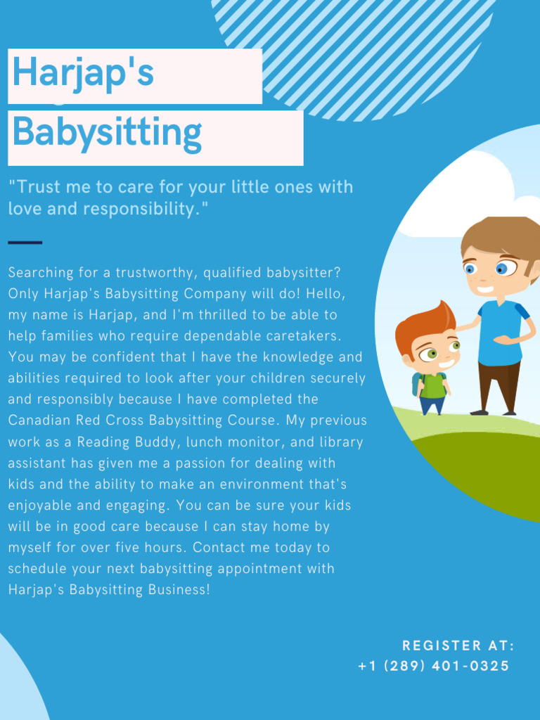 Babysitting Course Flyer | PDF