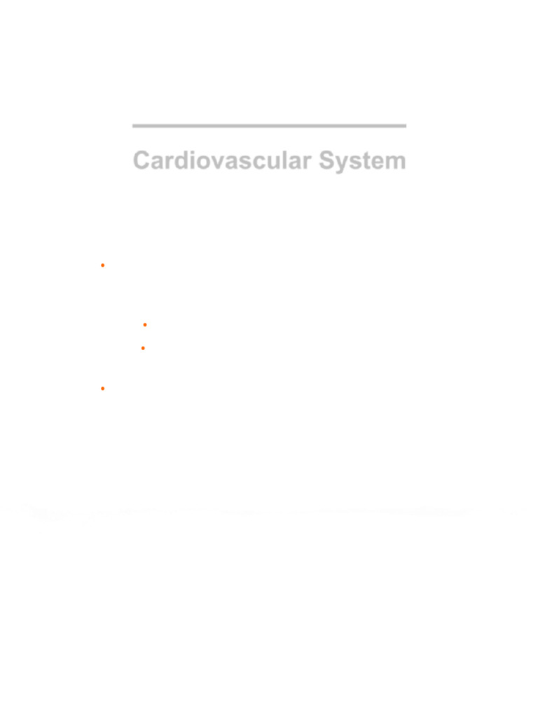 Cardiovascular System Physiology Overview | PDF | Circulatory System ...