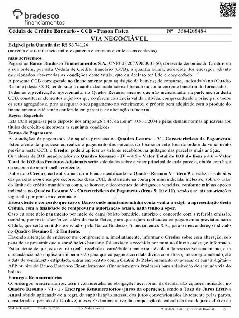 Contrato - Celi Greiner Back | PDF