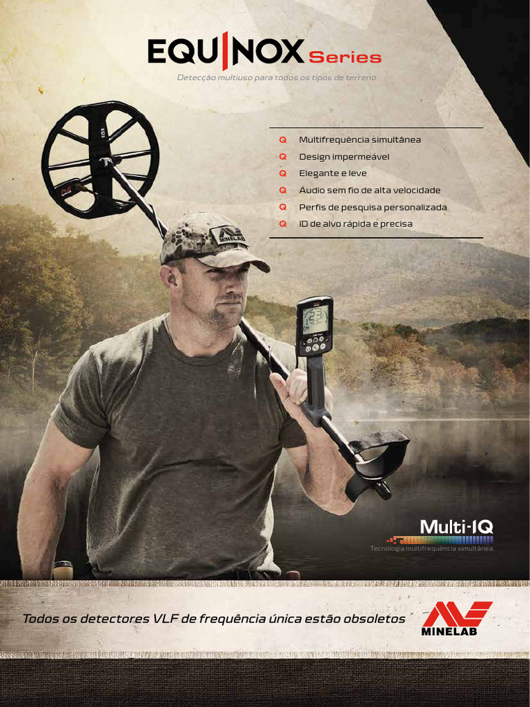 Detector Multifrequência EQUINOX 600/800 | PDF | Bluetooth | Fones de ...