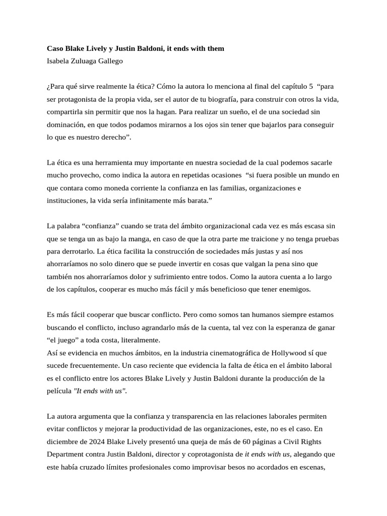 Def Blake Lively Vs Justin Baldony 2 | PDF