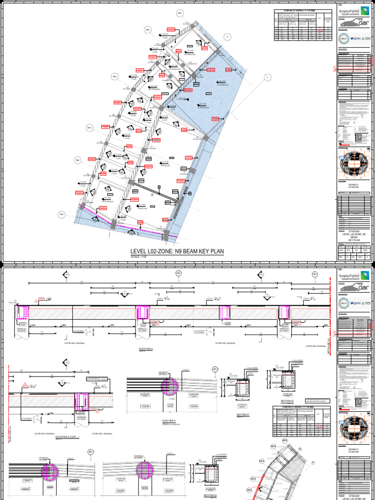 N9 Concourse Beams | PDF | Concrete | Mechanical Engineering