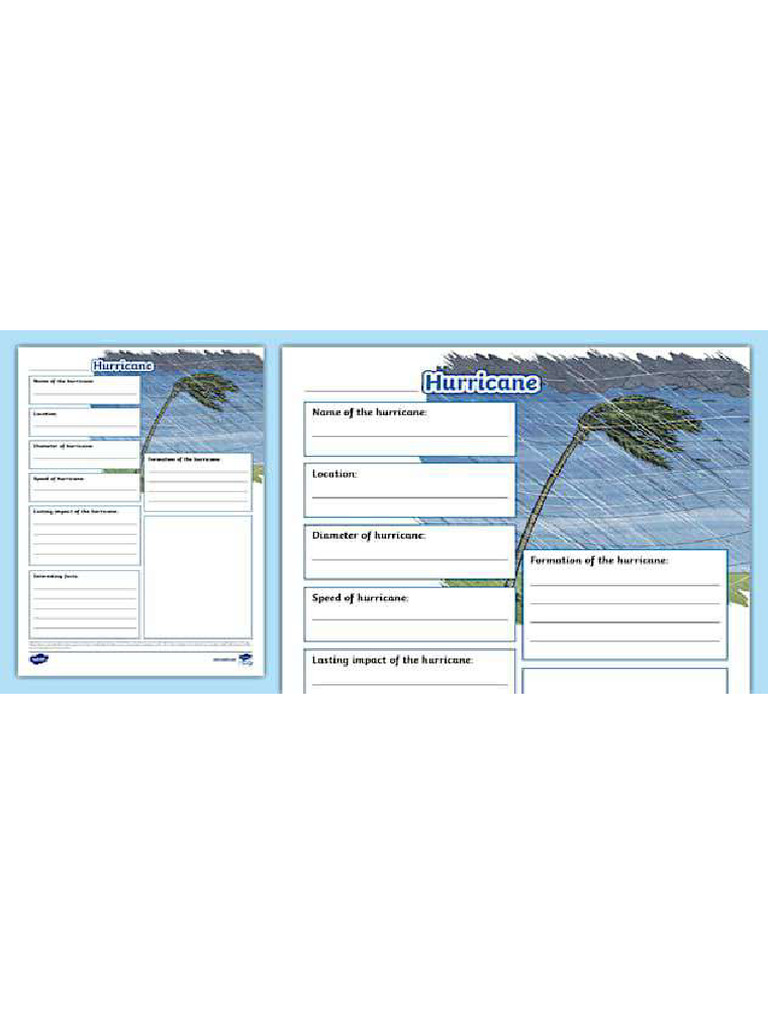 Hurricane - Fact File | PDF