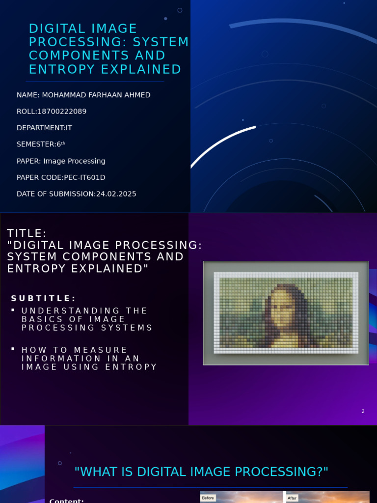 Digital Image Processing | PDF | Information | Digital Image
