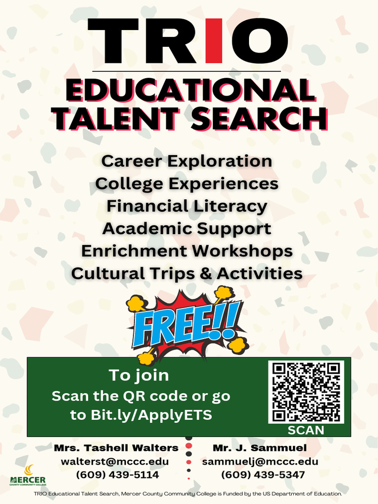 Join TRIO Educational Talent Search | PDF
