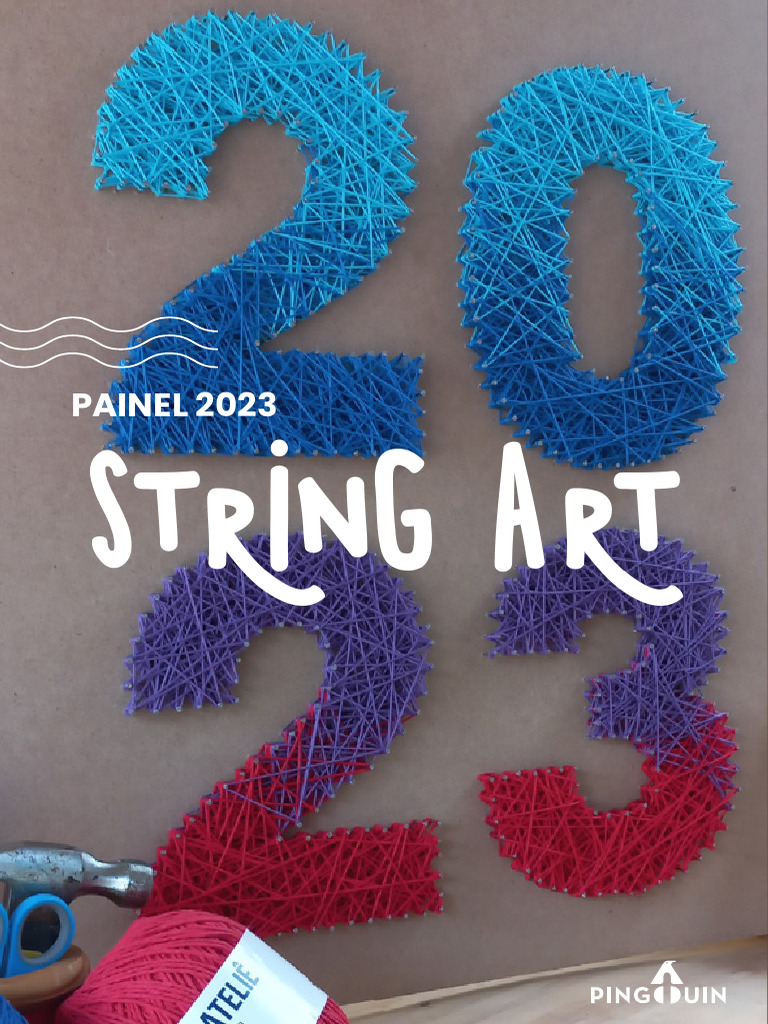 Ebook - PAINEL 2023 STRING ART | PDF | Papel | Martelo