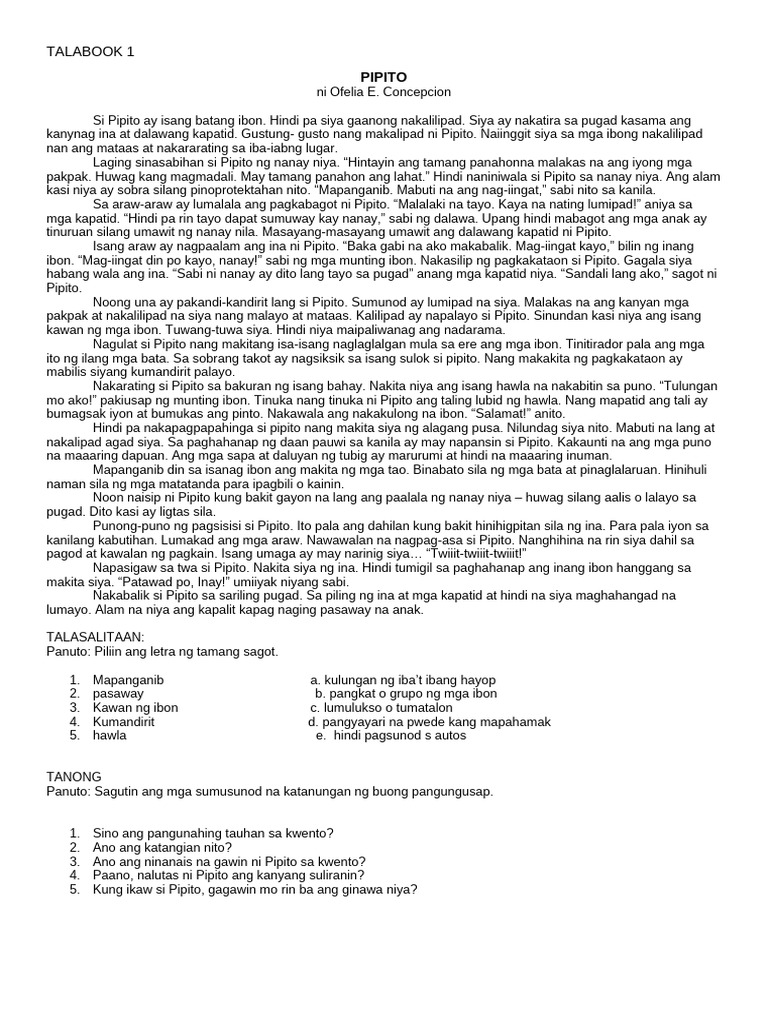 2ndQ TALABOOK 1 | PDF