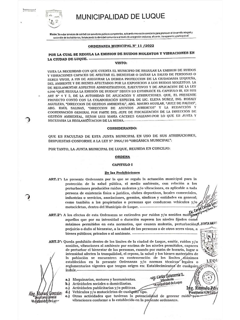 Ordenanza 11 2022 Pg1 | PDF