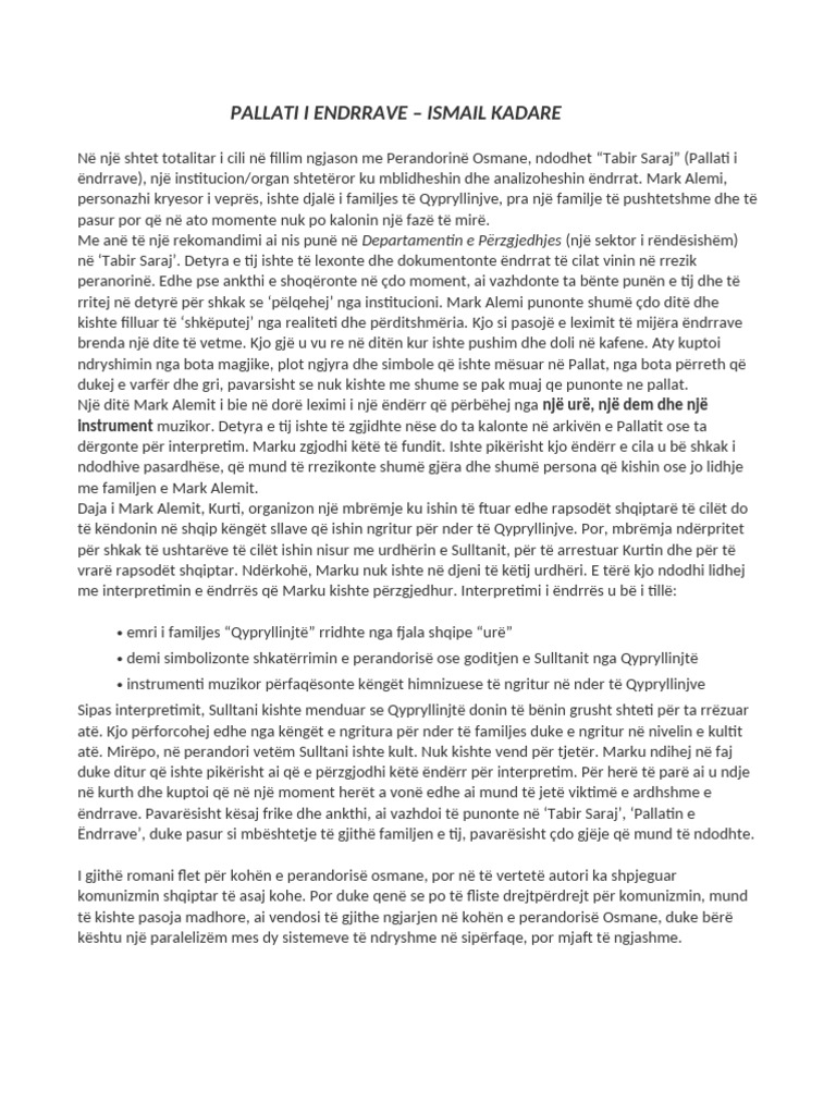 PALLATI I ENDRRAVE | PDF