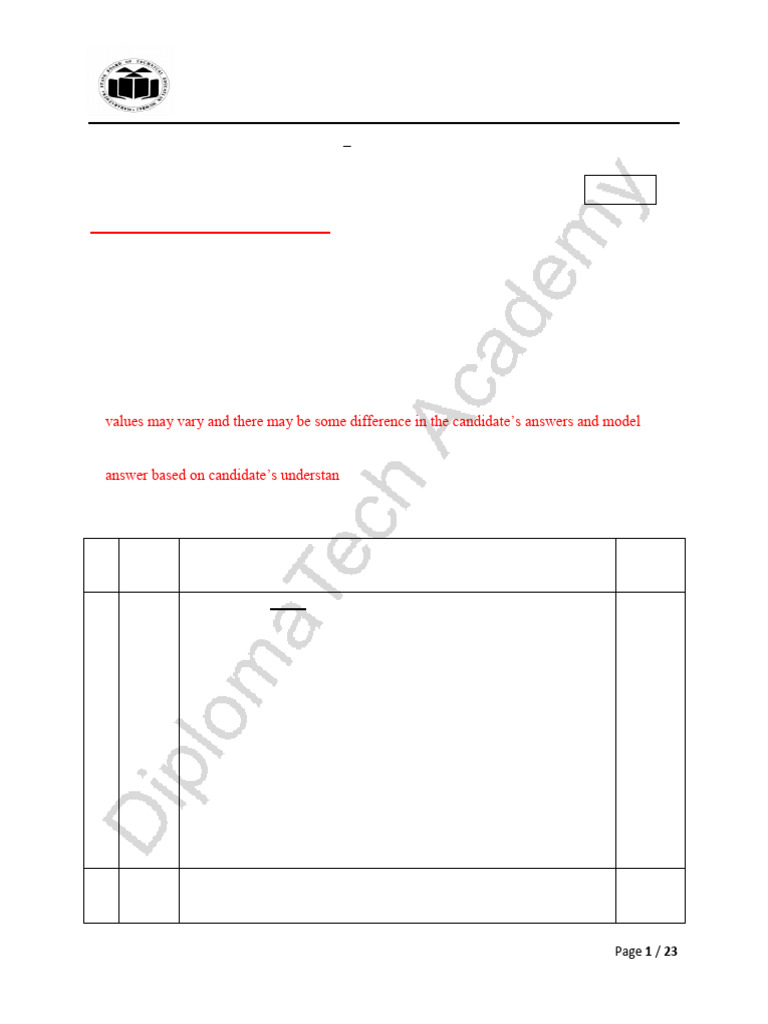 Java Programming Model Answer Guide | PDF | Constructor (Object ...
