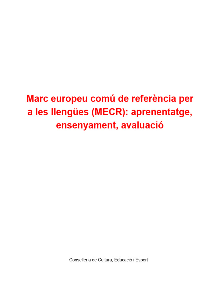 Tema 6 Mecr | PDF