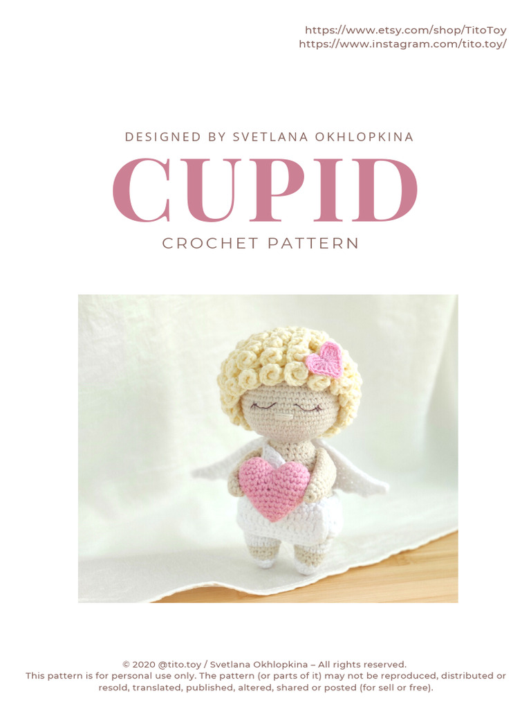 Cupid | PDF | Crochet | Yarn