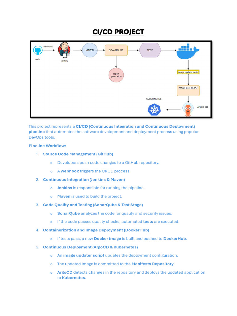 Automating CI - CD For Deployment | PDF | Software Development | Information Technology