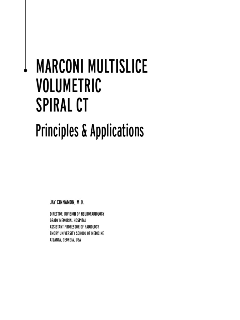 multislice | PDF | Ct Scan | Radiology