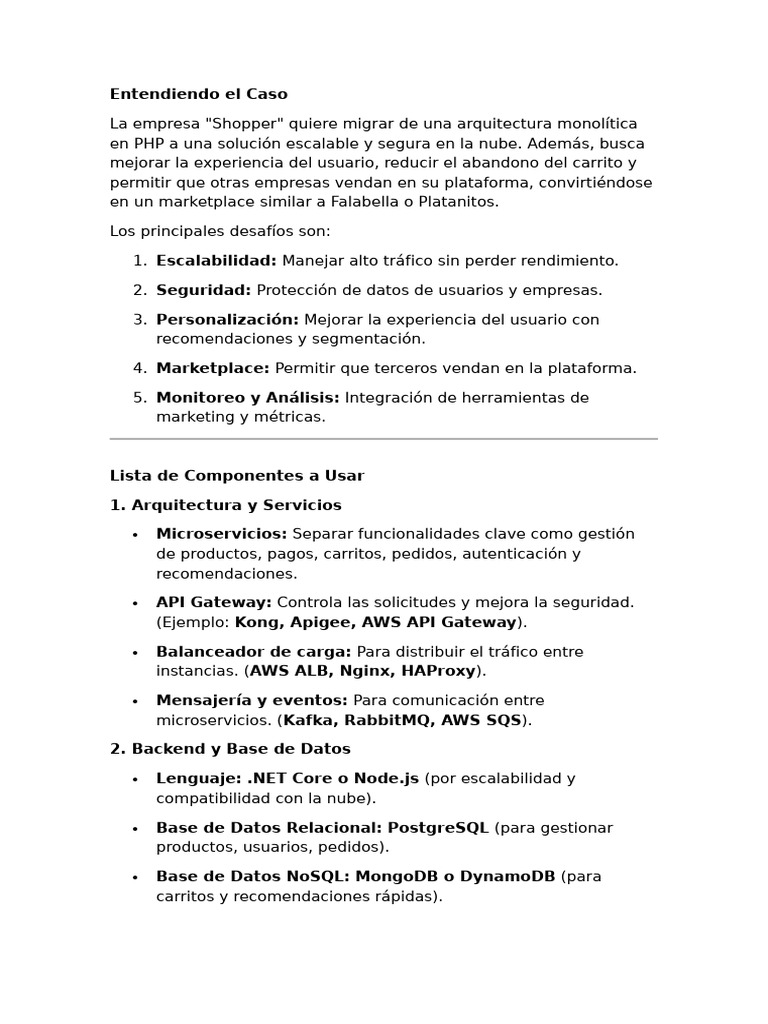 Entendiendo El Caso | PDF