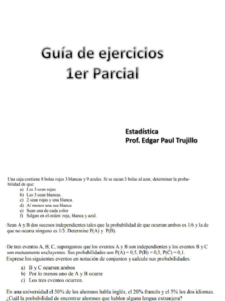 Guia 1er Parcial | PDF