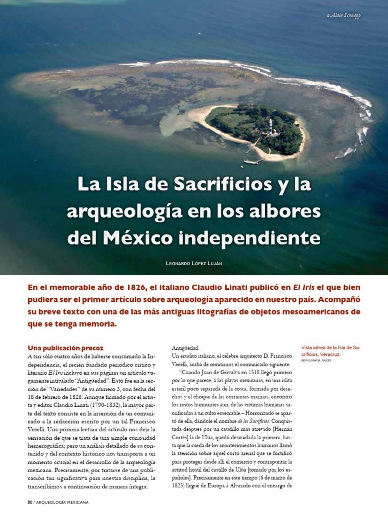 La Isla de Sacrificios y Los Albores Am Mexico Independente AM124 | PDF ...