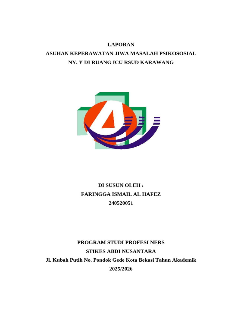 LP Ansietas Dan Berduka Faringga | PDF