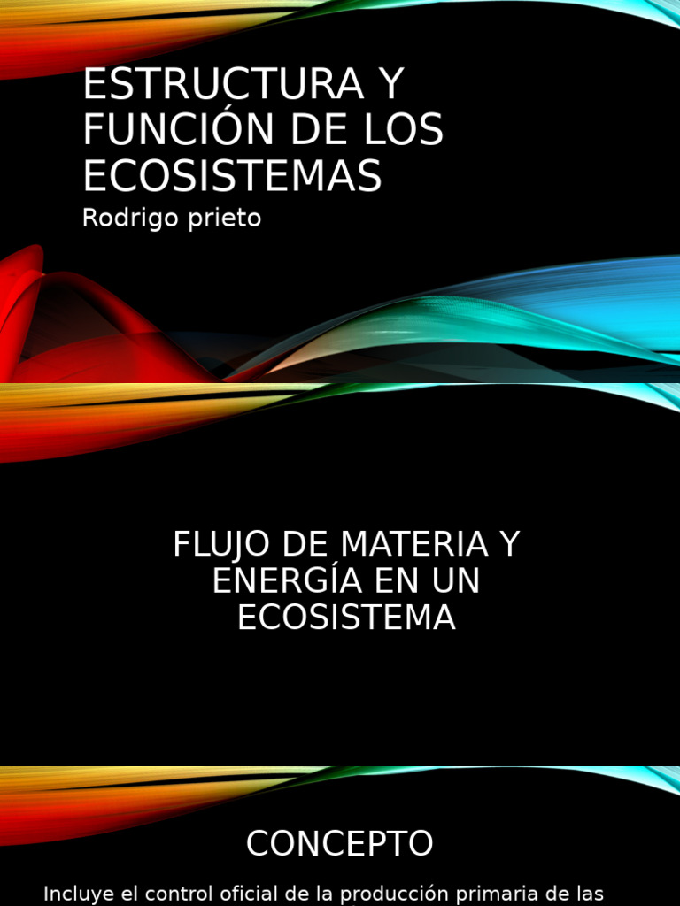 Estructura y Función de Los Ecosistemas | PDF