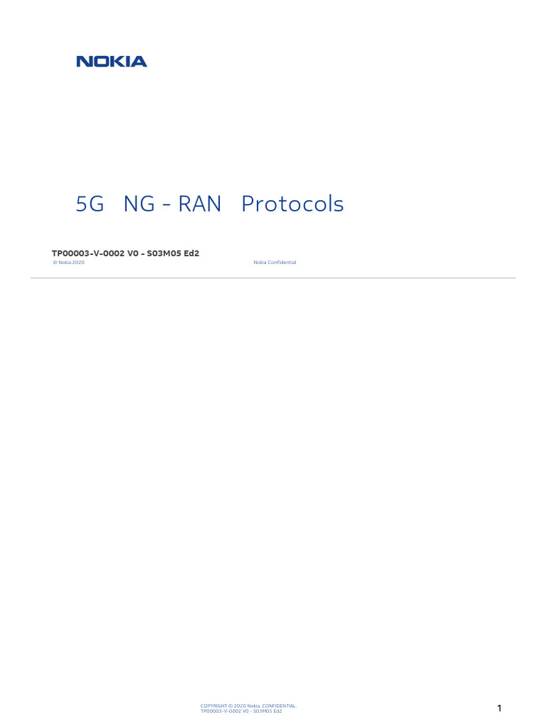 S03M05_SG_TP00003-V-0002_5G_NG-RAN_Protocols_kdjzupaz | PDF | Internet ...