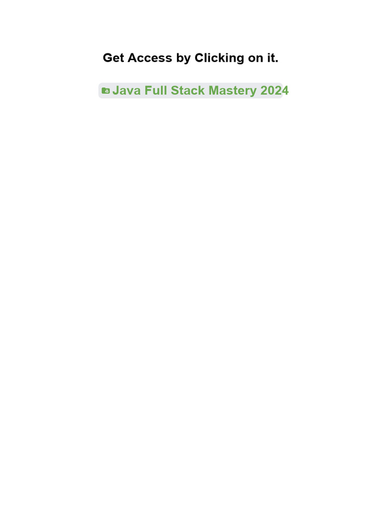 Java Full Stack 4yvmsu | PDF