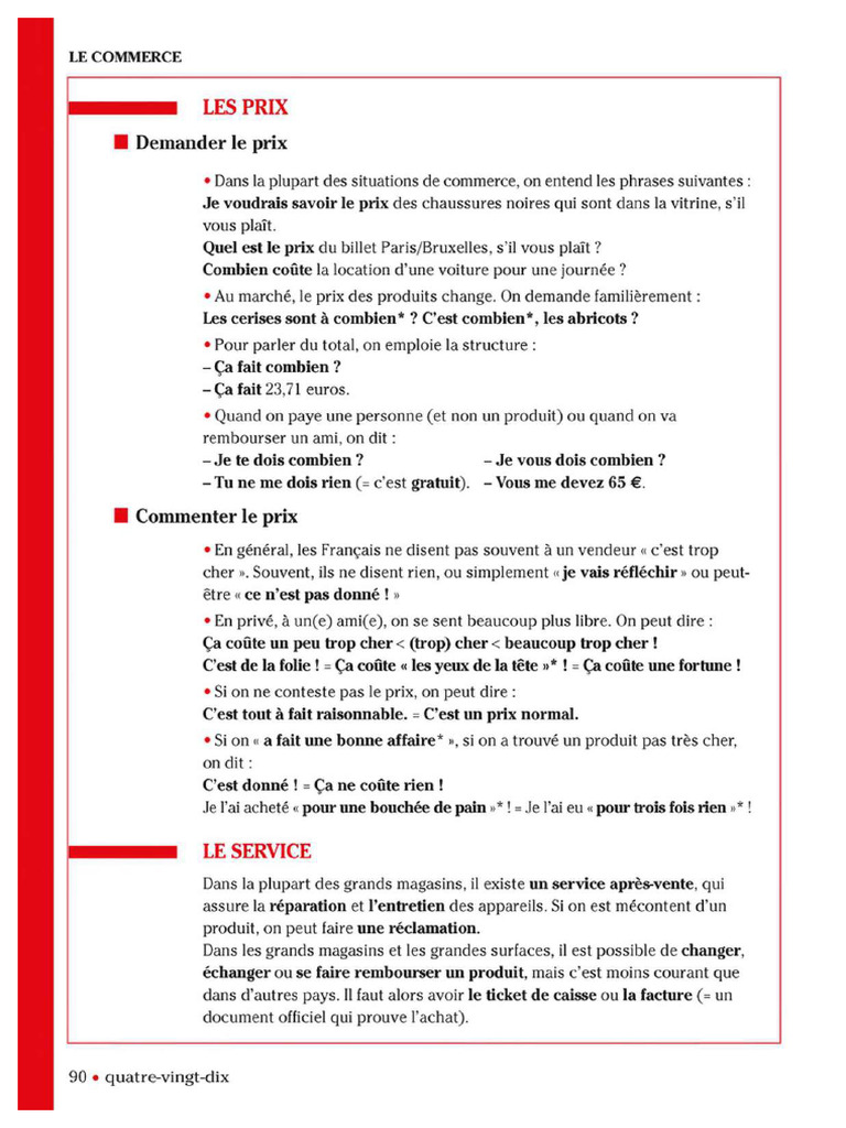 Les Commerces 2 | PDF