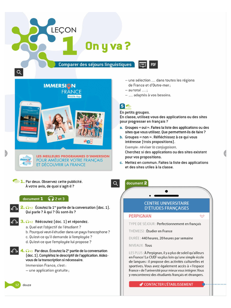 Cosmopolite 2 - Dossier 1 | PDF