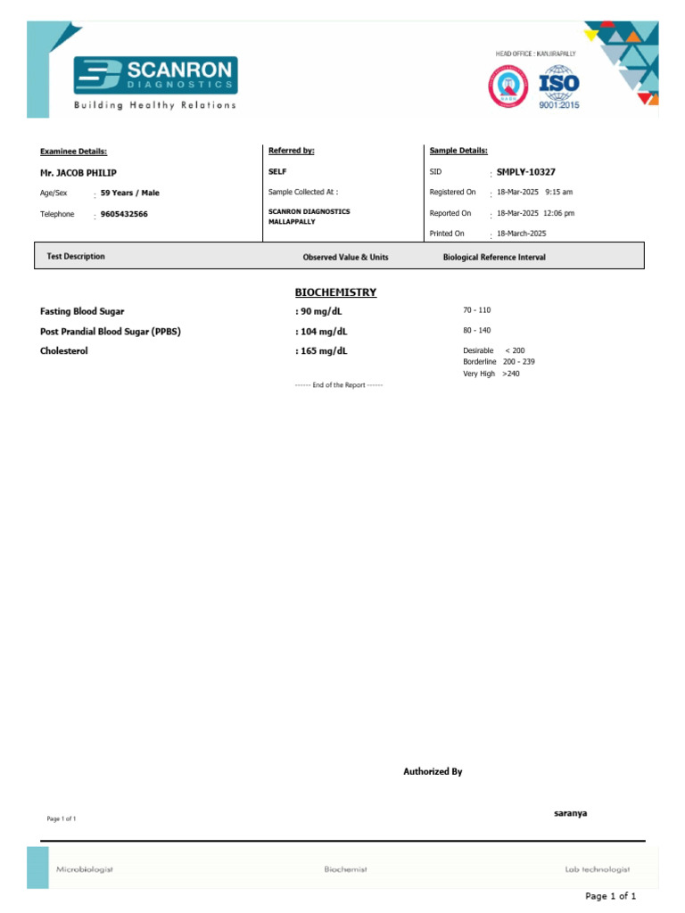 Jacob Philip 10327 Reports 18032025 | PDF