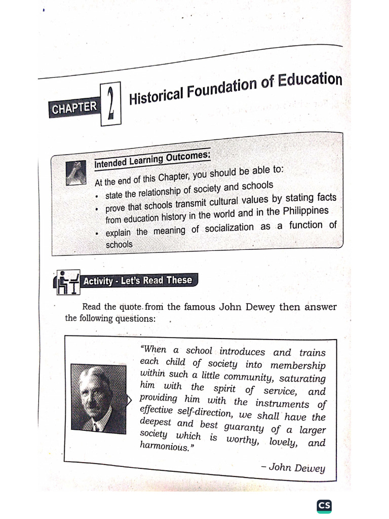 Chapter 2 Historical Foundation of Education | PDF