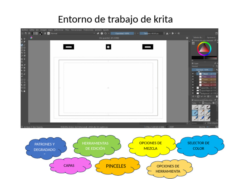 Entorno de Trabajo de Krita | PDF