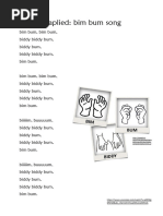 Bim Bum Biddy Song Lyrics | PDF