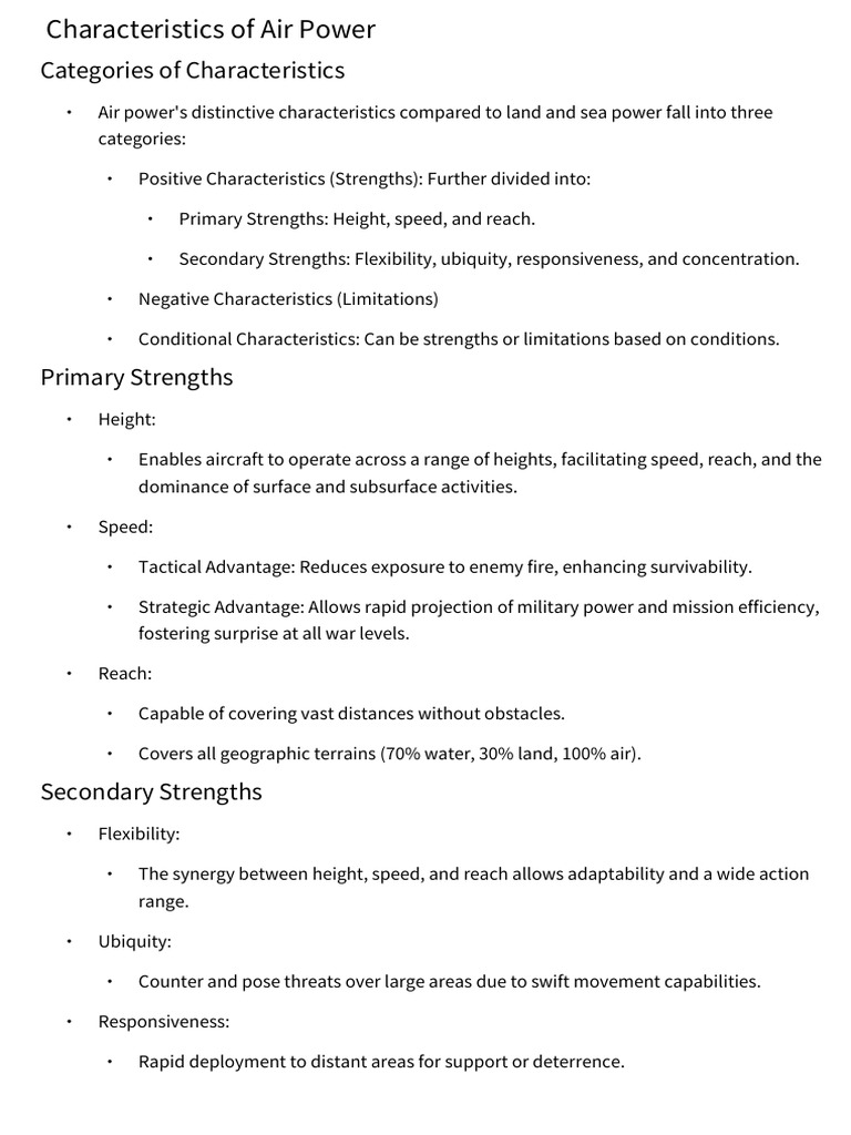Mid Term TEW 1-20 - Notes | PDF | Air Supremacy | Anti Aircraft Warfare