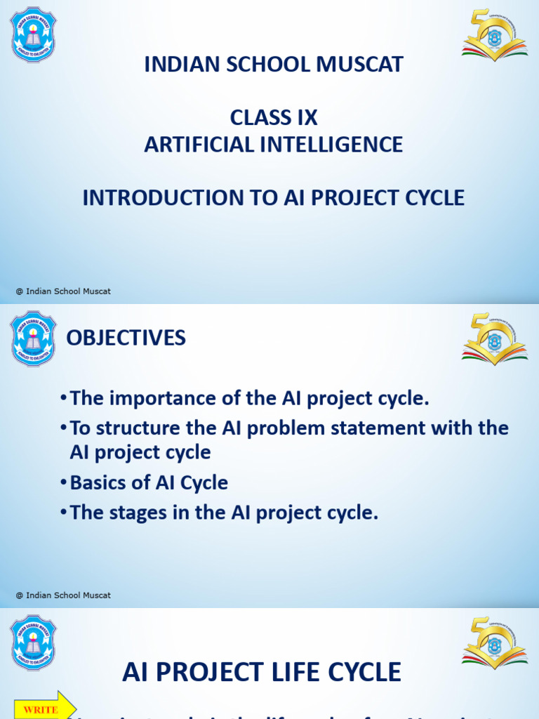 Ai Project Cycle Complete | PDF | Machine Learning | Artificial ...