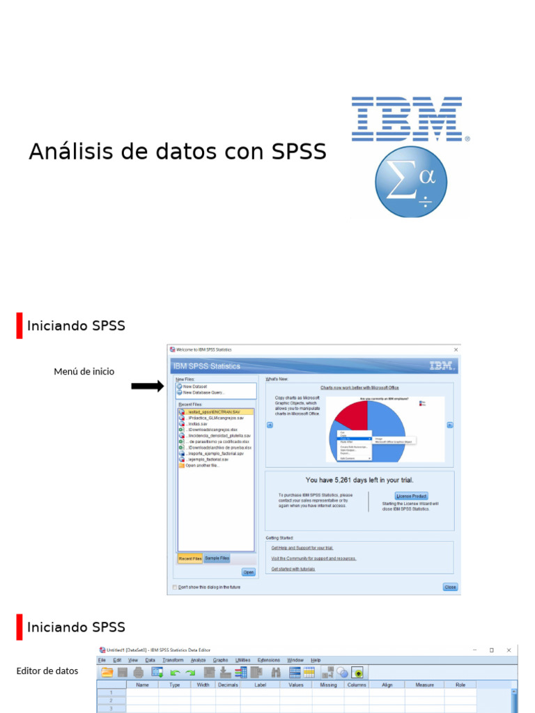 Tema 4 - Analisis - Datos - SPSS | PDF