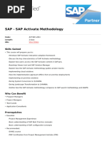 ASAP Methodology vs. SAP Activate - Understanding The Differences - Protera Technologies | PDF ...