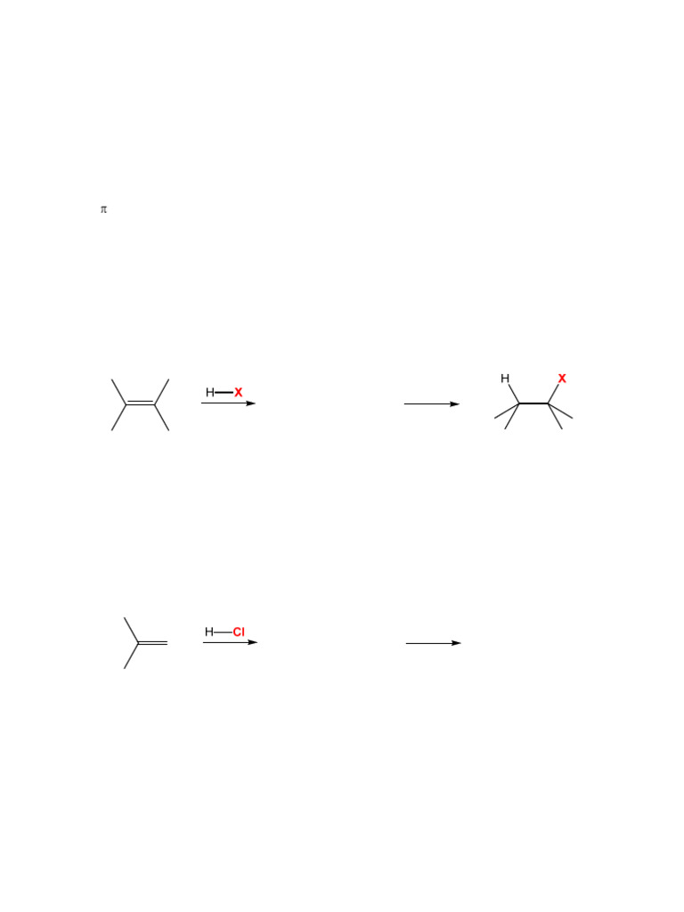 Halohydrin Formation Mechanisms Explained | PDF | Alkene | Molecules