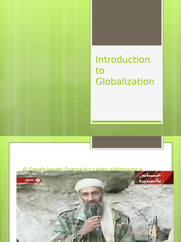 Introduction To Globalization | PDF