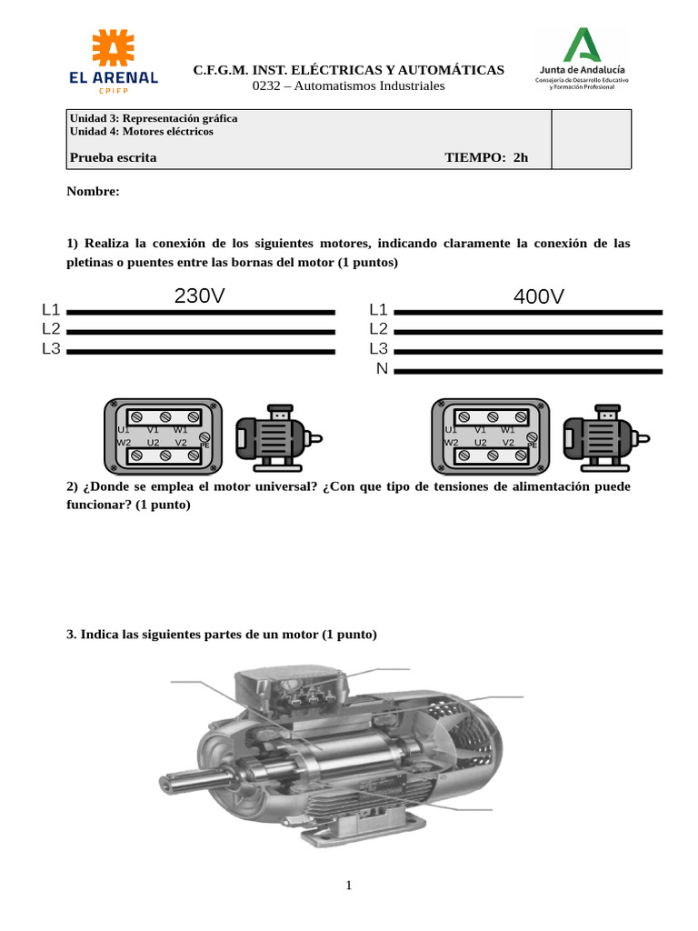 Examen - UD3 UD4 | PDF