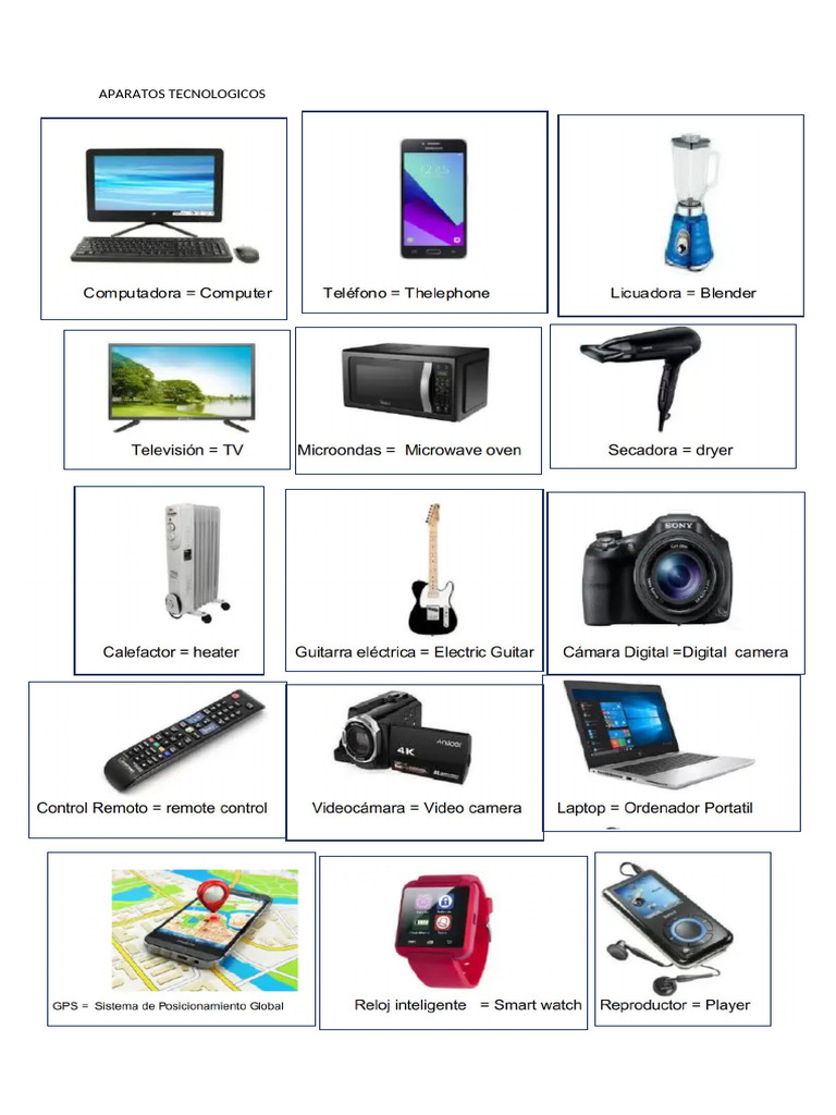 Aparatos Tecnologicos Computacion | PDF