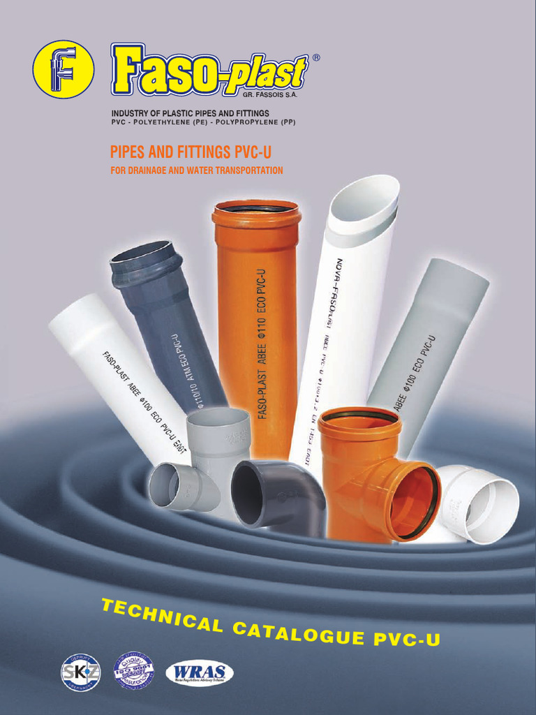 PVC-U Pipes and Fittings Catalogue | PDF | Polyvinyl Chloride | Pipe ...