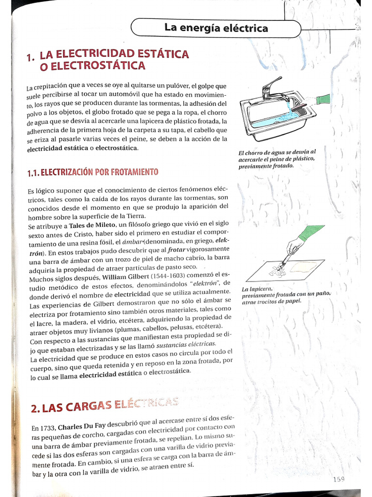 Electrostática, teoría fisica | PDF