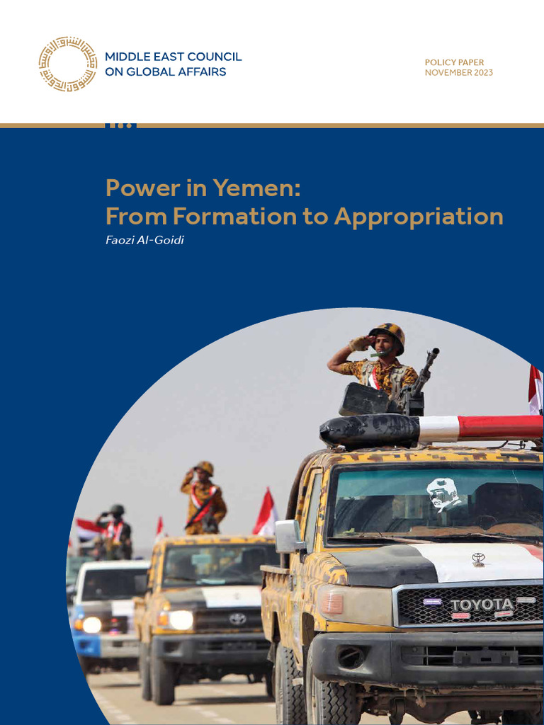 MECGA - Policy Paper - Faozi Al Goidi - Final WEB | PDF | Abdrabbuh Mansur Hadi | Ali Abdullah Saleh