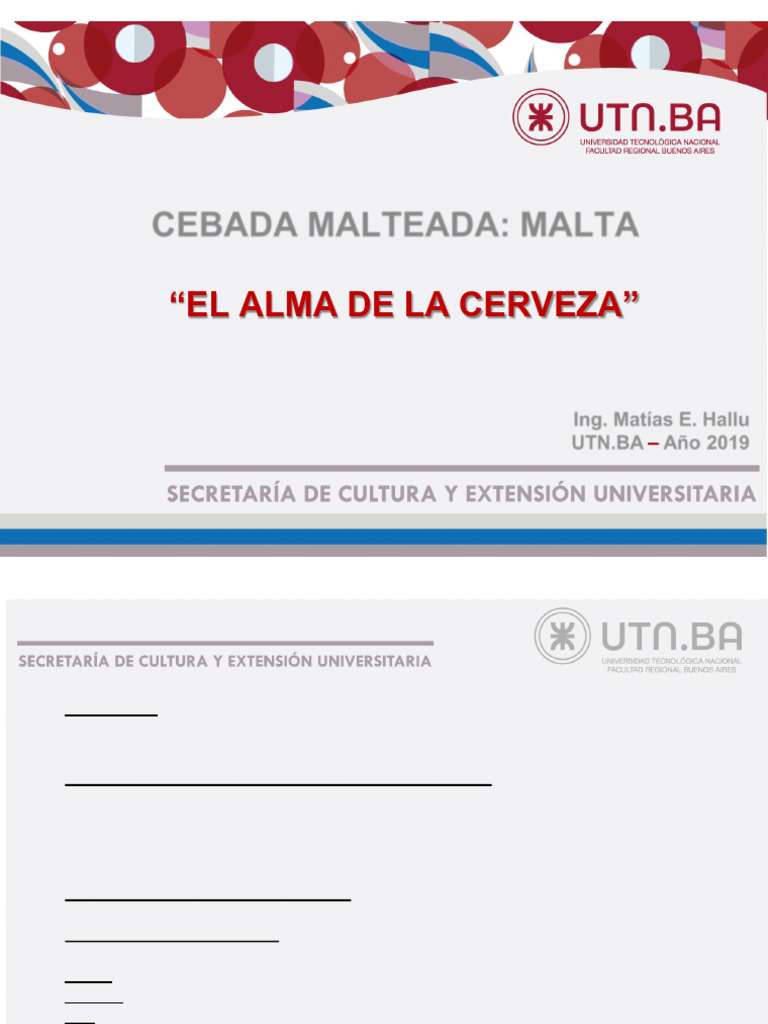 Proceso de Malteado de Cebada | PDF | Cerveza | Malta