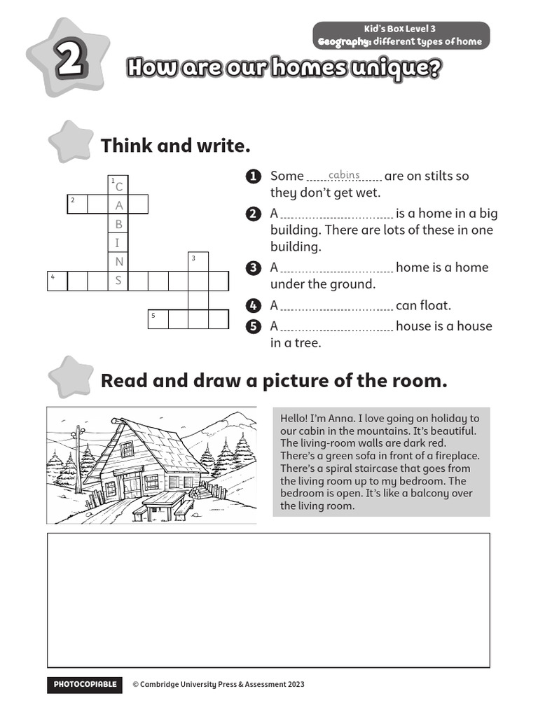KBNGESS KidsBox Level3 Unit2 Kids Box World Worksheet | PDF