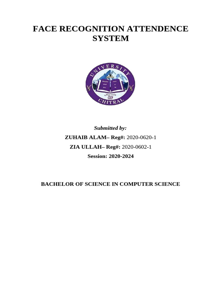 Face Recognition Attendance System | PDF | Biometrics | Computer Vision