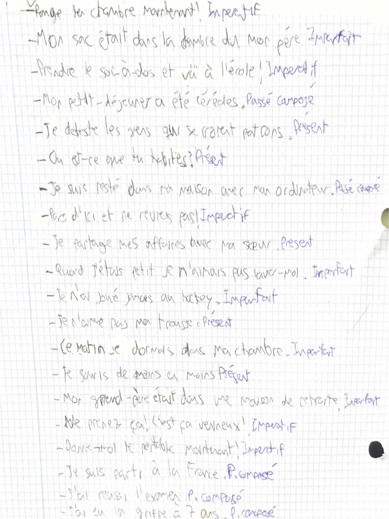 Oraciones Con Verbos Pdf